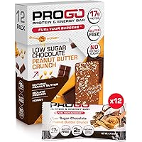 Amazon.com : ProGo Protein Bars |High Protein Snacks | Low Sugar ...