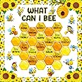 Amazon.com: 66 Pieces Bee Bulletin Board Decorations - Bee Hive Theme ...