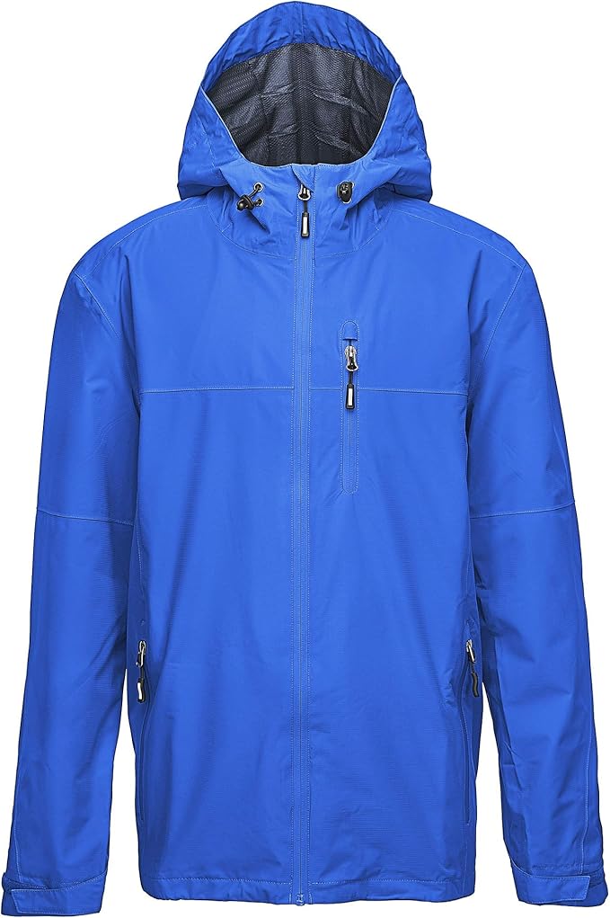 Amazon.com: 33,000ft Men's Rain Jacket Waterproof Cycling Running ...