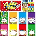 Amazon.com: Zonon Class Jobs Bulletin Board Colorful Class Jobs Pocket ...