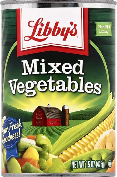 Amazon.com : Libby'S Lib Mixed Vegetables, 15 oz : Grocery & Gourmet Food