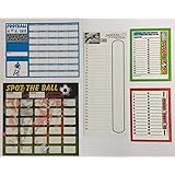 1 - 59 Bonus Ball Card, Lottery Bonus Ball Fundraising Cards, A4 size ...