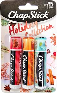 Amazon.com : Chapstick Holiday Collection 2017, Pack of 3, Holiday ...