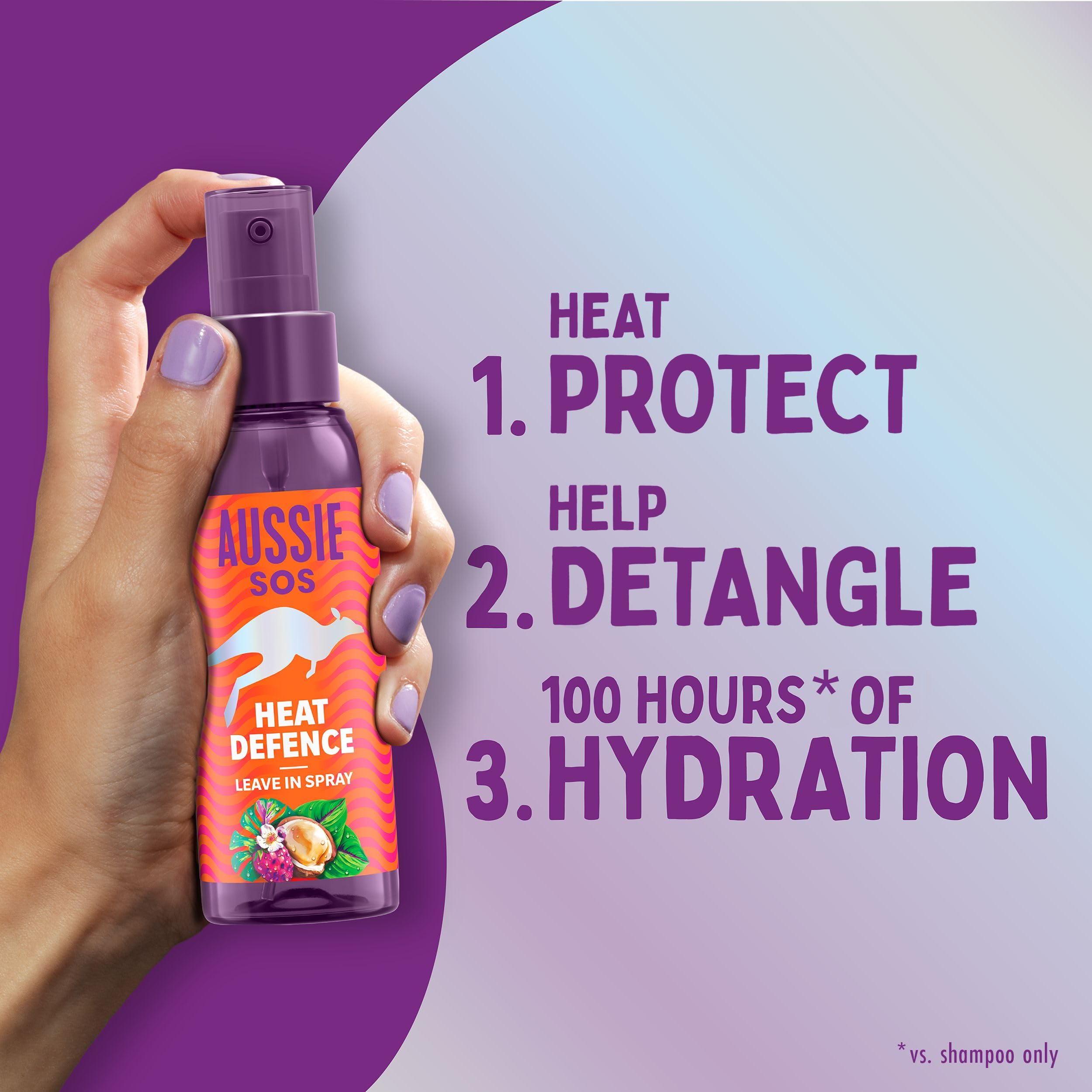 Mua Aussie SOS Heat Defence Leave In Spray 100ml to Detangle and ...