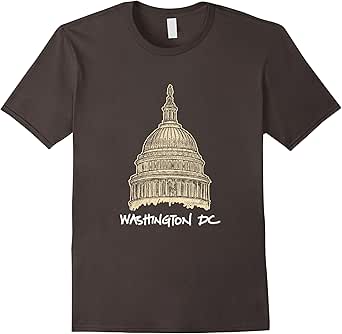Amazon.com: US Capitol Building Congress Washington DC T Shirt: Clothing