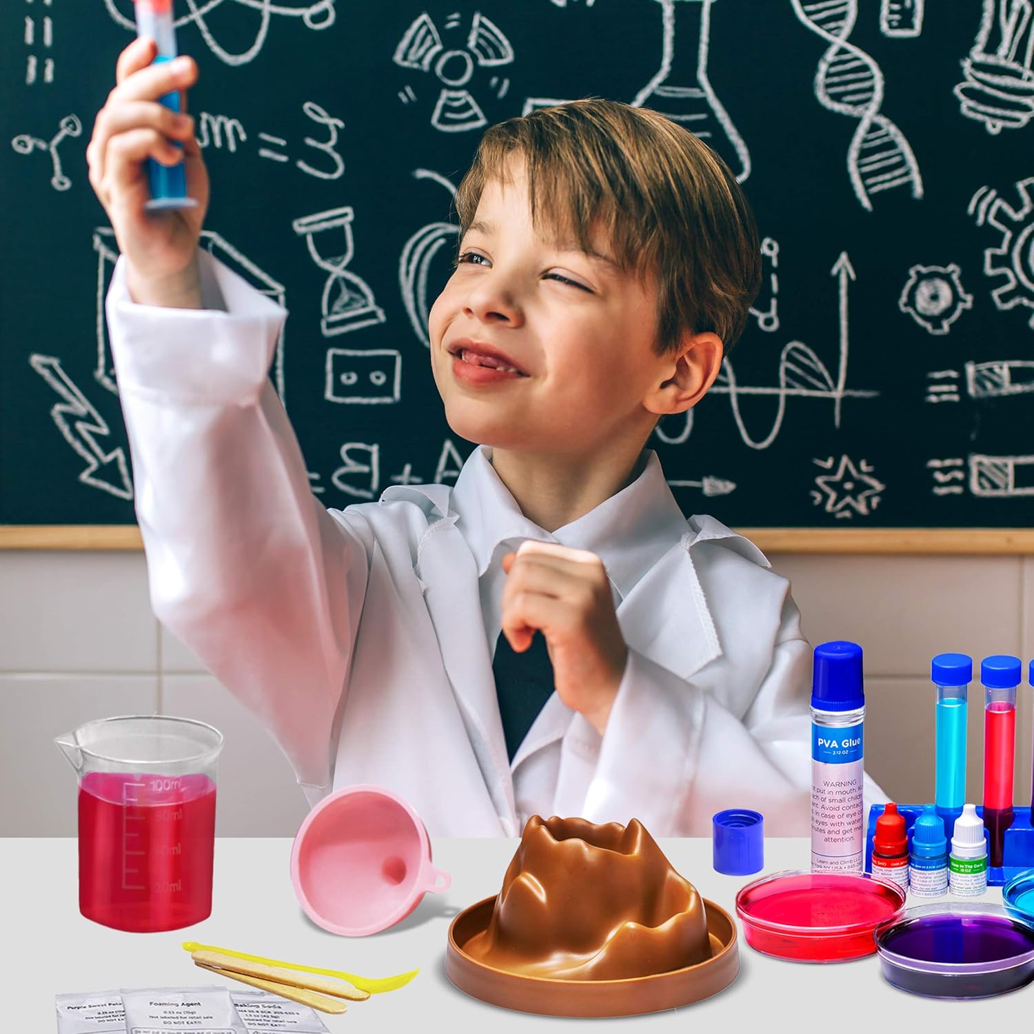 Learn & Climb Science Kit for Kids – Set Includes Over 65 Science ...