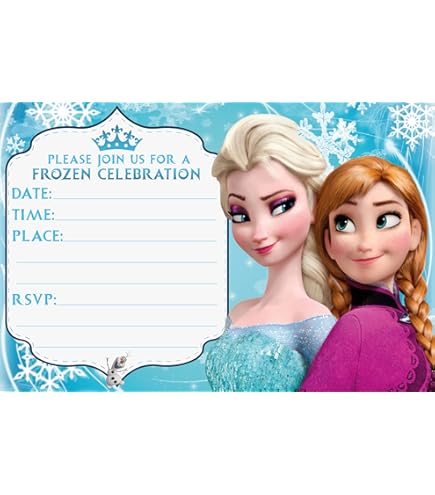 Invitaciones Imprimibles De Frozen En Walgreens Amazon.com: Panini