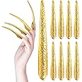 Amazon.com: Tohopus 20Pcs Finger Claws Nail Rings, Long Witch Claw ...