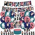 Amazon.com: Cartoon Anime Party Supplies ,Anime Birthday Party ...