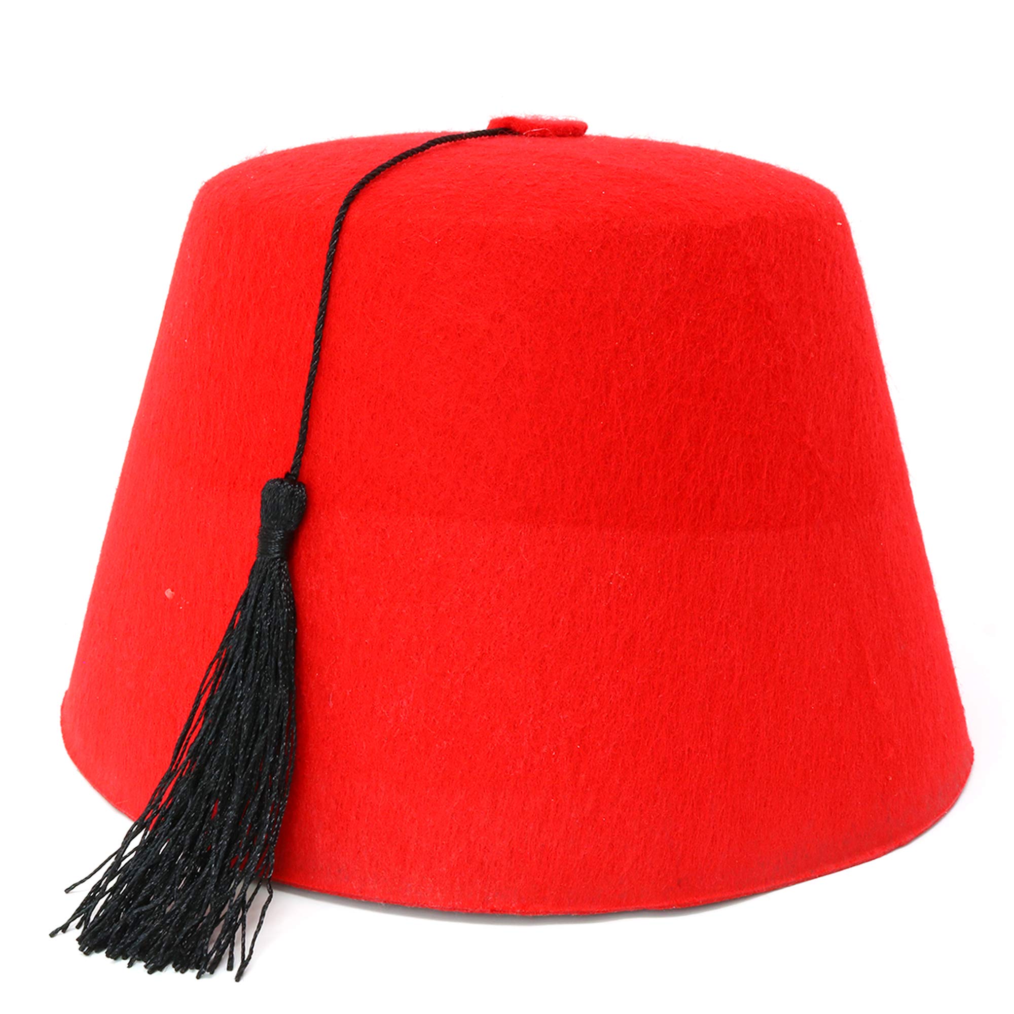 Mua Arabian Red Fez Hat - Moroccan Costume Accessory Fez Hats With ...