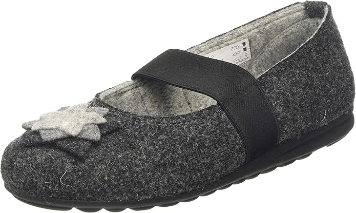 Beck Women's Martina Low-Top Slippers, Grey 24, 8 UK: Amazon.co.uk ...