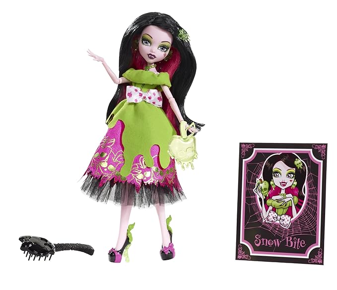 Amazon.com: Monster High "Snow Bite" Draculaura: Toys & Games