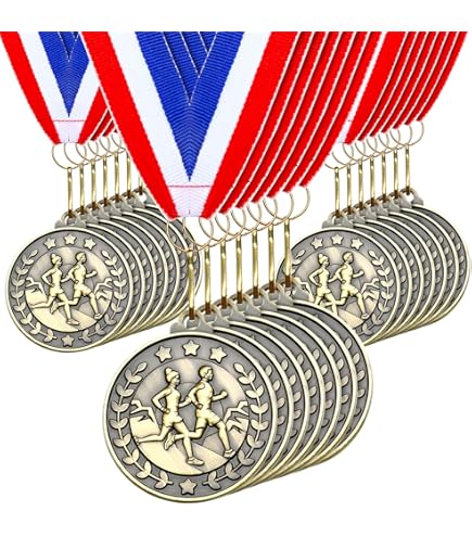 Awards And Trophies s Remuuly 30/100 Pcs 5k Race Medals Bulk 2'' Gold ...