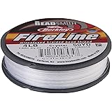 Amazon.com: Beadsmith Fireline Braided Bead Thread, 8-Pound, 50 Yards ...