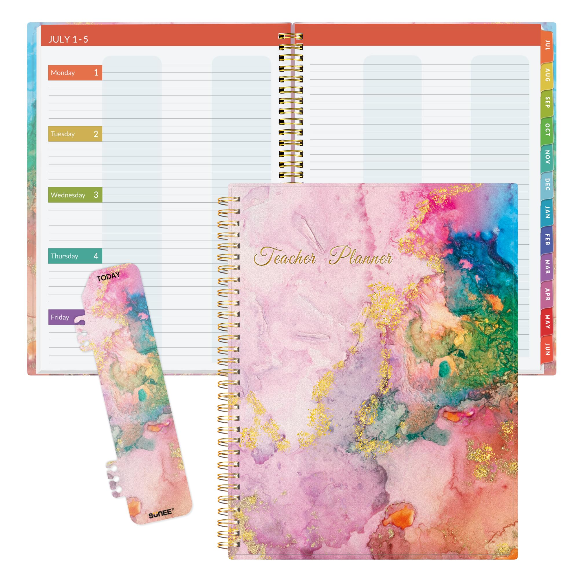 Teacher Planner 2024-2025 Academic Year, Lite Lesson Planner Book 8.5 ...