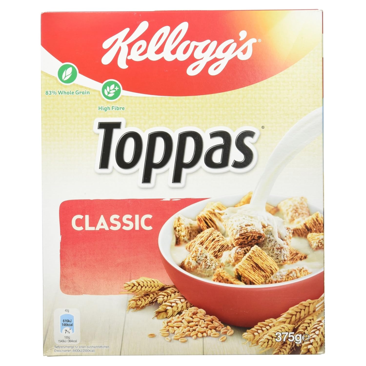 Kellogg's Toppas, 375 g: Amazon.de: Lebensmittel & Getränke