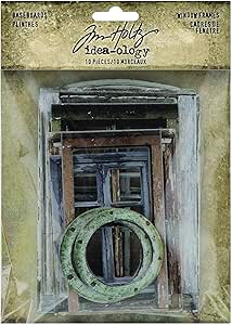 Amazon.com: Tim Holtz Baseboards Window Frames Paper Crafts, Multi