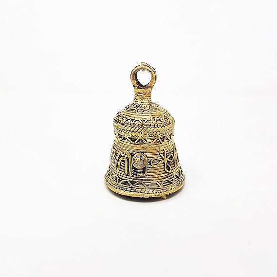 Buy Shabari Emporium Handcrafted Bell Metal Dhokra Craft Tribal Design ...