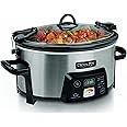 Amazon.com: Crock-Pot SCCPCTS605-S Cook Travel Serve 6-Quart ...