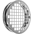 HVAC OV Galvanized Metal Duct End Cap - 4 Inch Fit with Mesh ...