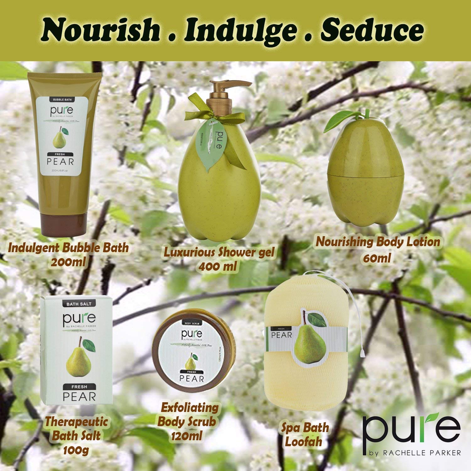 Mua Luxury Spa Gift Basket, PURE Spa Basket -Bath and Body Gift Set ...