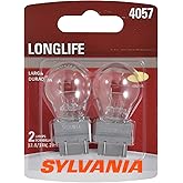 Amazon.com: SYLVANIA 4157 Long Life Miniature Bulb, (Contains 2 Bulbs) : Automotive