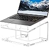 FUCDTEFC Acrylic Laptop Stand for Desk, Laptop Riser for 10-17.3 Inch ...