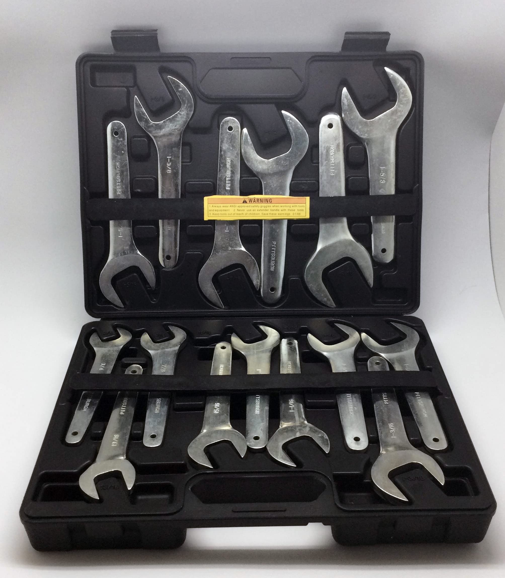 Mua Pittsburgh 15 Piece SAE Service Wrench Set trên Amazon Mỹ chính ...