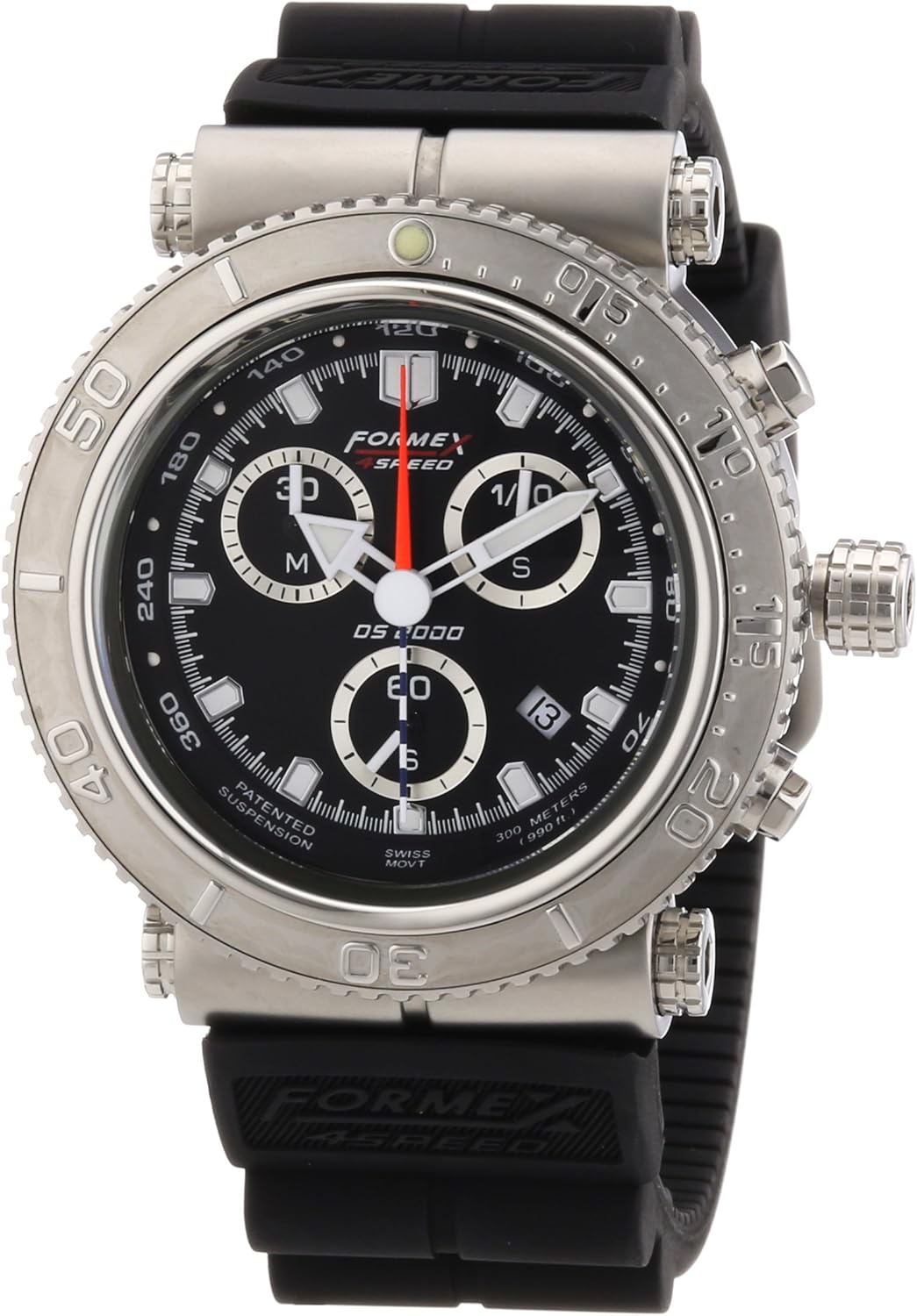 Buy Formex 4 Speed Water Black dial Men's Chronograph Watch - 20002. ...