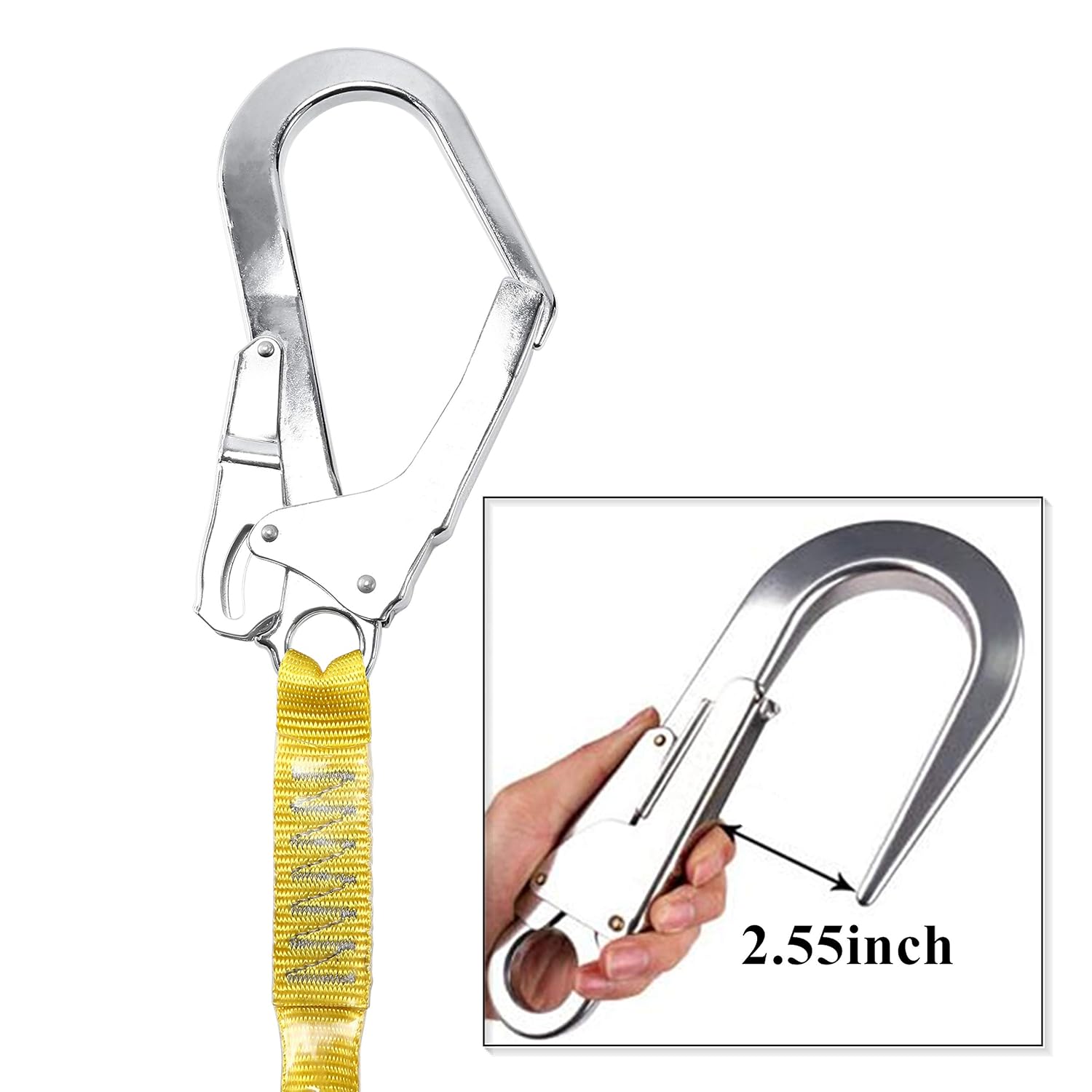 ENJOHOS Restraint Positioning Lanyard, Fall Arrest Lanyard with CE ...