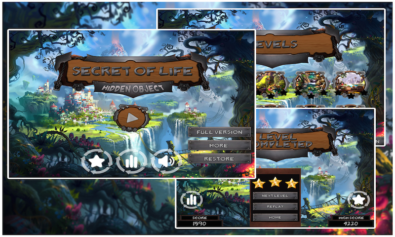 Hidden Secrets Of Life a Mystery Finding Puzzle game:Amazon.com ...