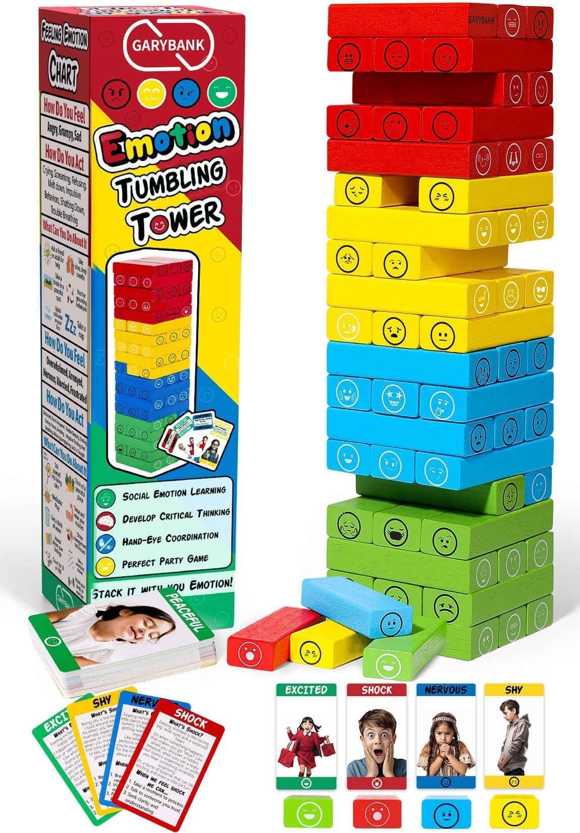 Garybank Emotion Tower Social Emotional Learning Activities for Kids ...
