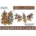 Amazon.com: Wargames Atlantic, Conquistador Cavalry and War Dogs, 1:56 ...