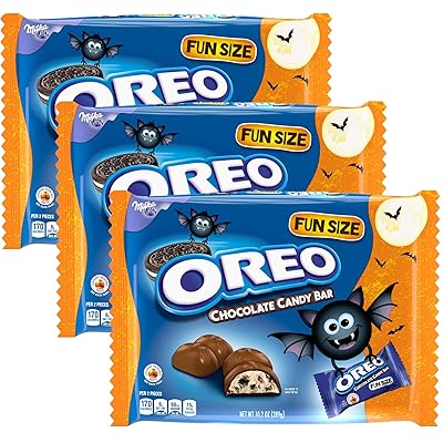 Buy Oreo Fun Size Chocolate Candy Bar - Milk Chocolate - Halloween ...