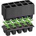 Amazon.com : Yard Yard 200 Cells Seedling Plug Trays - 20 PCS Reusable ...