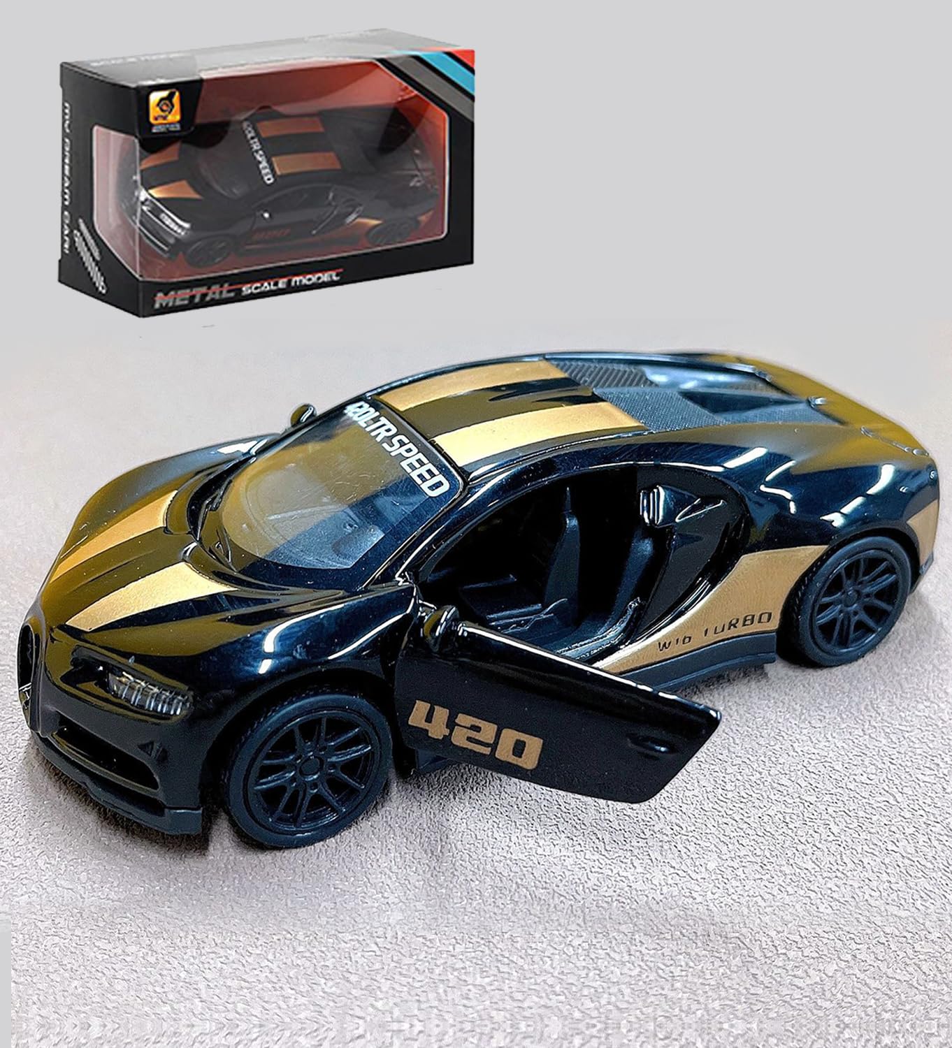 Mua Bugatti Chiron Sports Car Toy Car for Children Mini Toy Car Metal ...