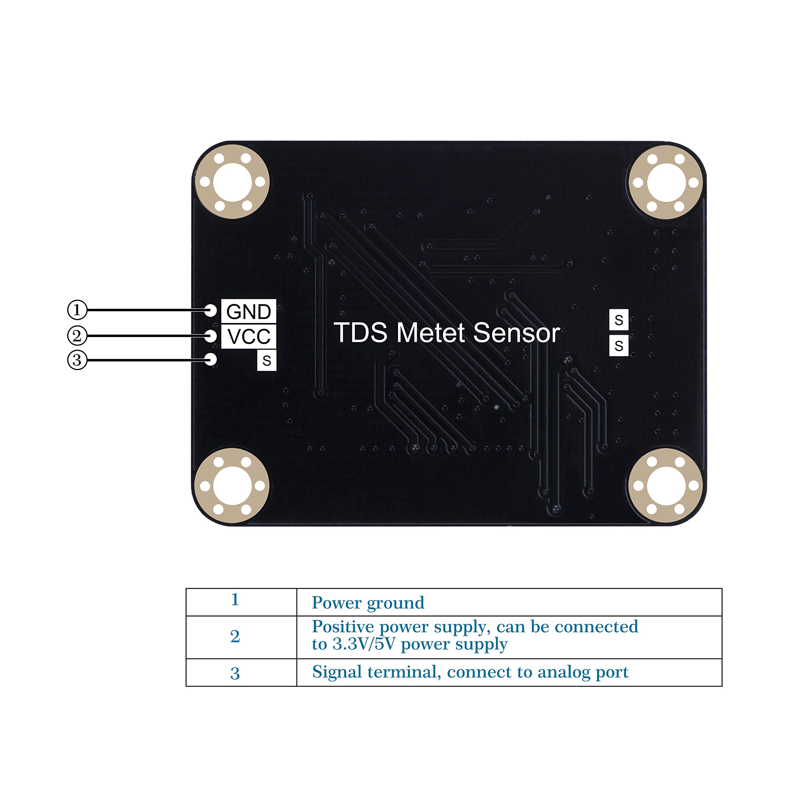 Mua TDS (Total Dissolved Solids) Meter Sensor Compatible with Raspberry Pi/Arduino Board. for ...