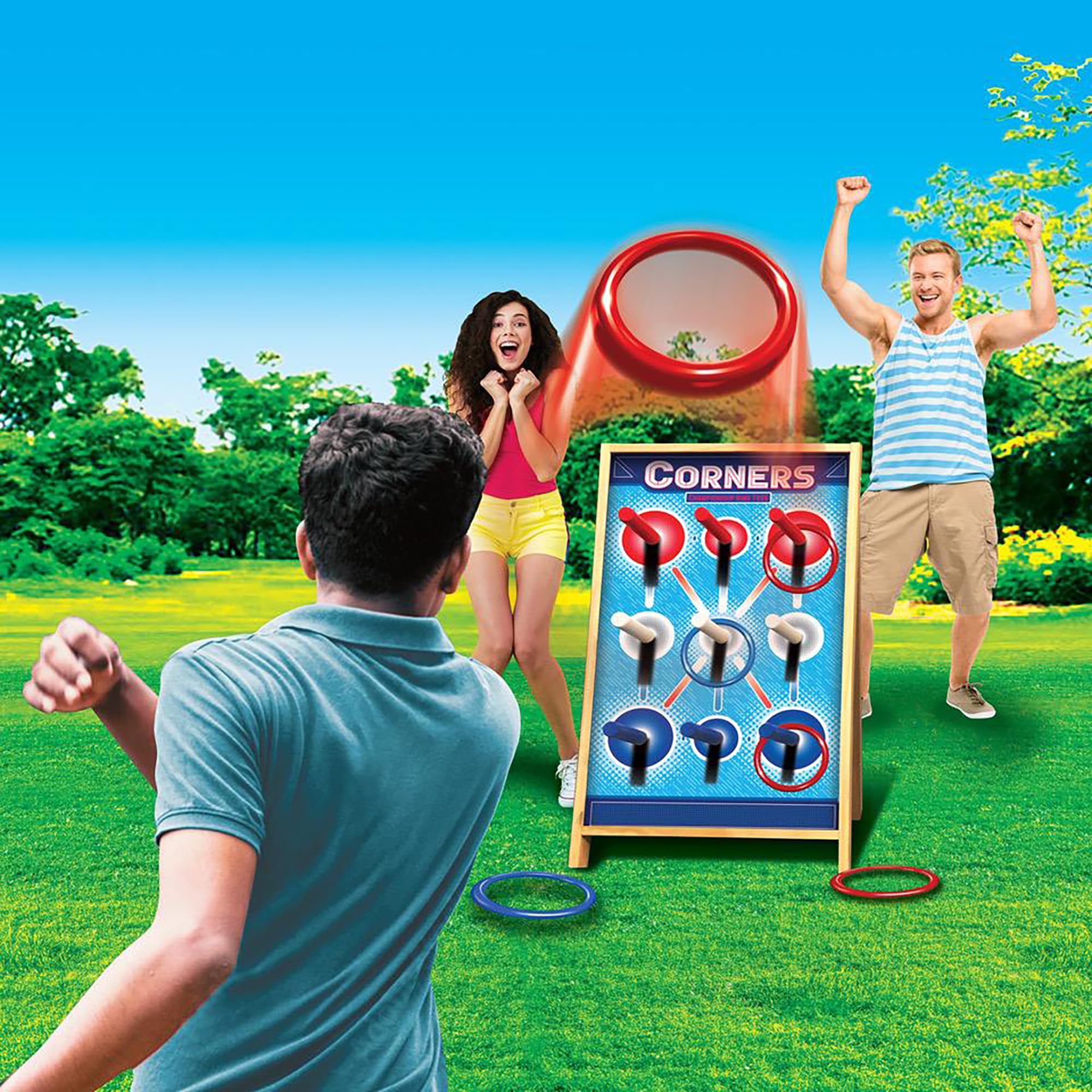 Mua Corners Championship: Ring Toss Reinvented - Yard & Party Game ...