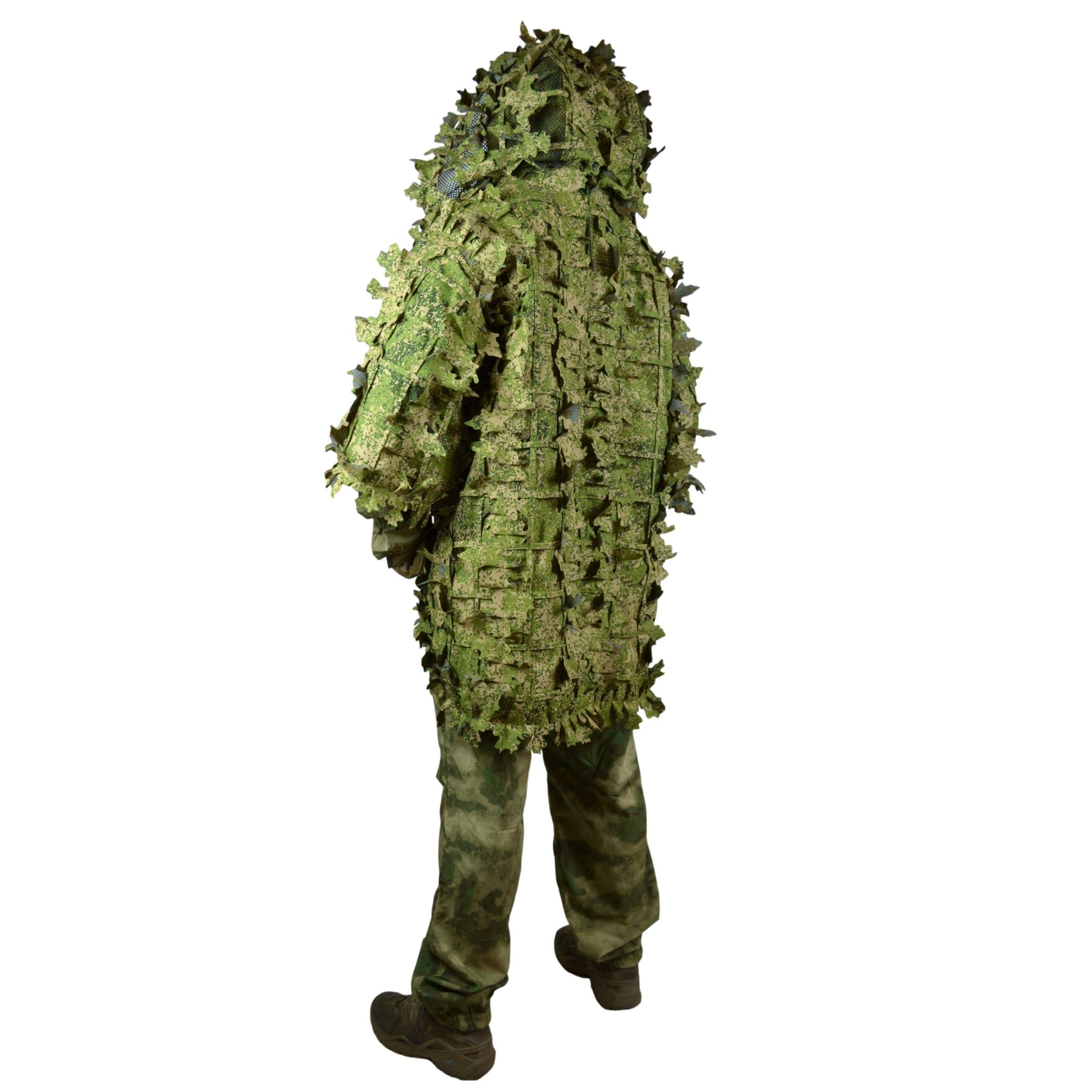 Giena Tactics Ghillie Suit Alligator 3D Russian Sniper Coats/Viper ...