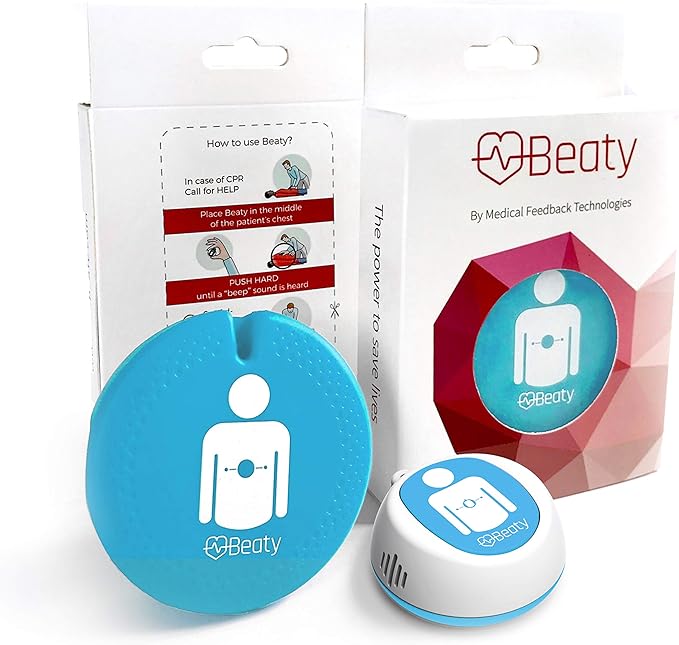 Amazon.com: Beaty Real-Time CPR Feedback Device - Blue: Health ...