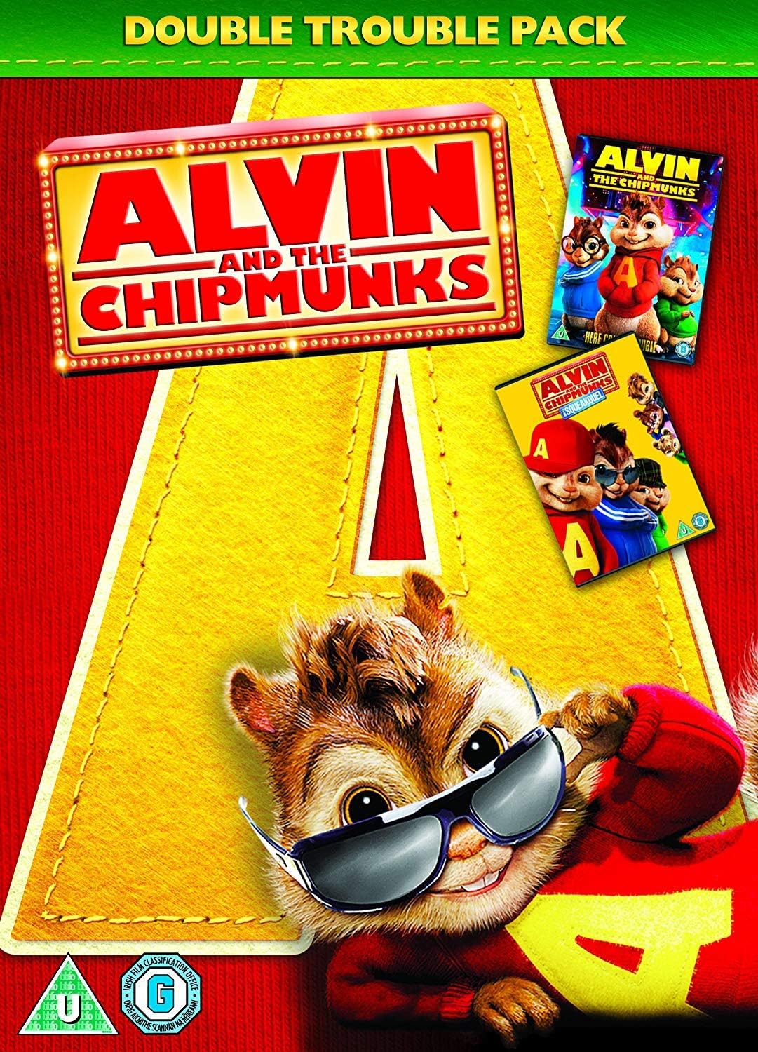 Alvin and the Chipmunks 1 and 2 Double Pack [DVD]: Amazon.co.uk: Jason Lee, David Cross, Cameron ...