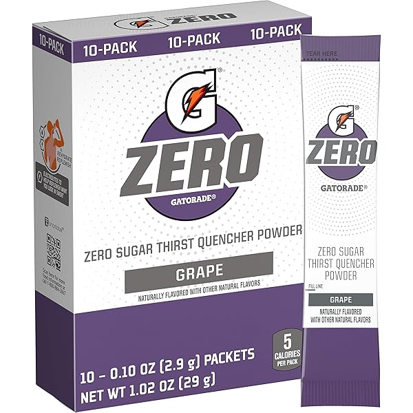 G Zero Powder G Zero Thirst Quencher Powder Packets - Zero Sugar ...
