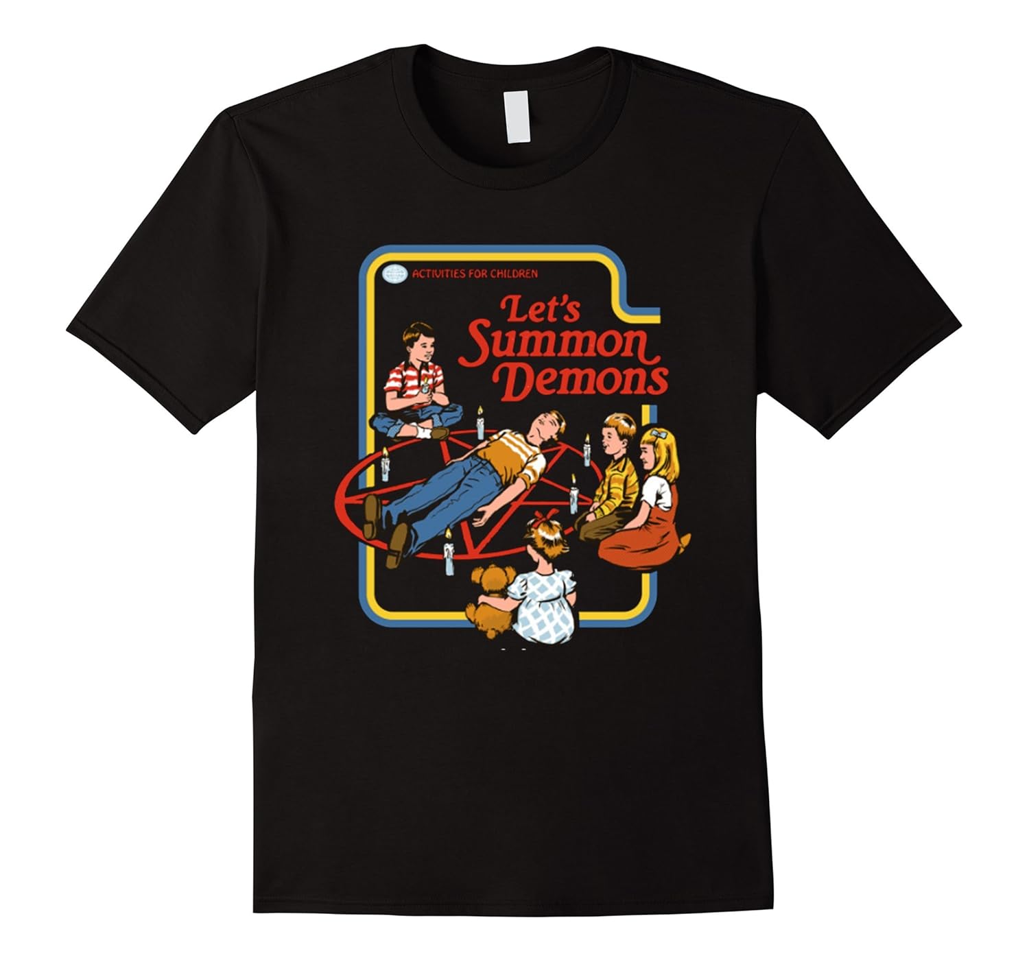 Funny Let’s Summon Demons T-shirt-Art – Artvinatee