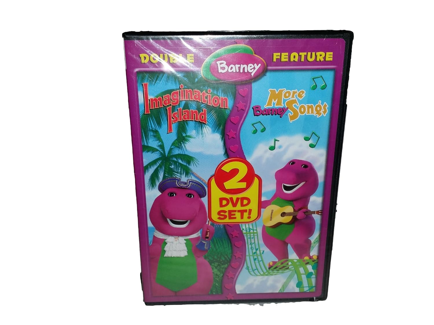 Amazon.com: Barney Double Feature (Imagination Island & More Barney ...