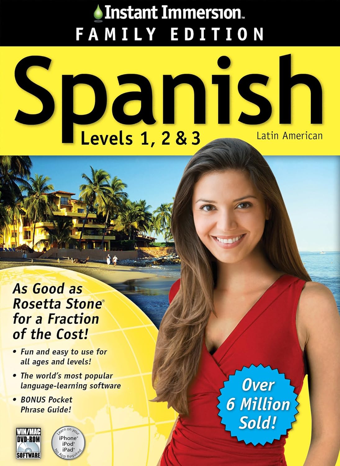 Instant immersion mexican spanish level 1 2 3 2 year subscription ...