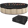 Amazon.com : 21ft Round Leaf Net Pool Covers for Above Ground Pools ...