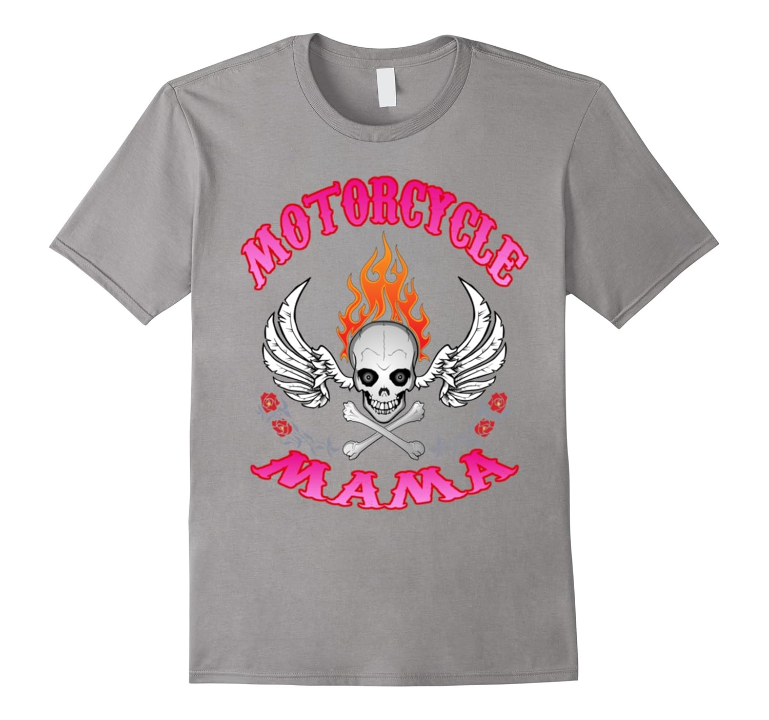 Motorcycle Mama T Shirt, Women’s Biker Mom T Shirt-CL – Colamaga