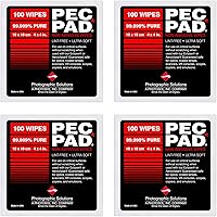 Amazon.com : PEC-PAD Lint Free Wipes 4”x4” Non-Abrasive Ultra Soft ...