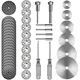 Hamineler 36PCS Rotary Cutting Wheels Tool Kit, Mini Diamond Cutting ...