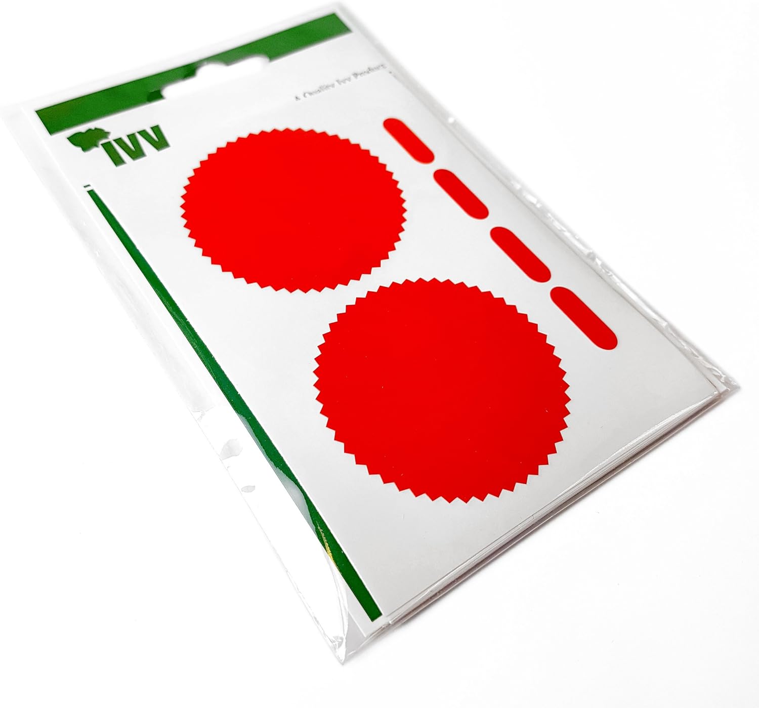Company Seals 50mm Gloss Red Company Seal Stickers – 40 Labels – BigaMart